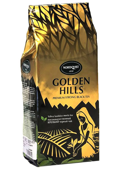 Черный рассыпной чай Nordqvist tee Golden Hills 1kg 6413446015028 ...